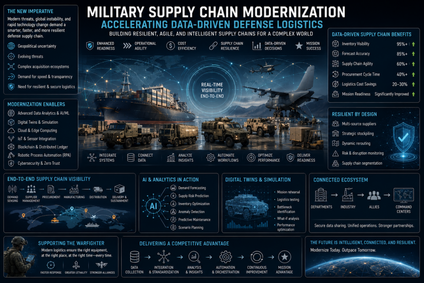 Military Supply Chain Modernization Accelerating Data-Driven Defense ...