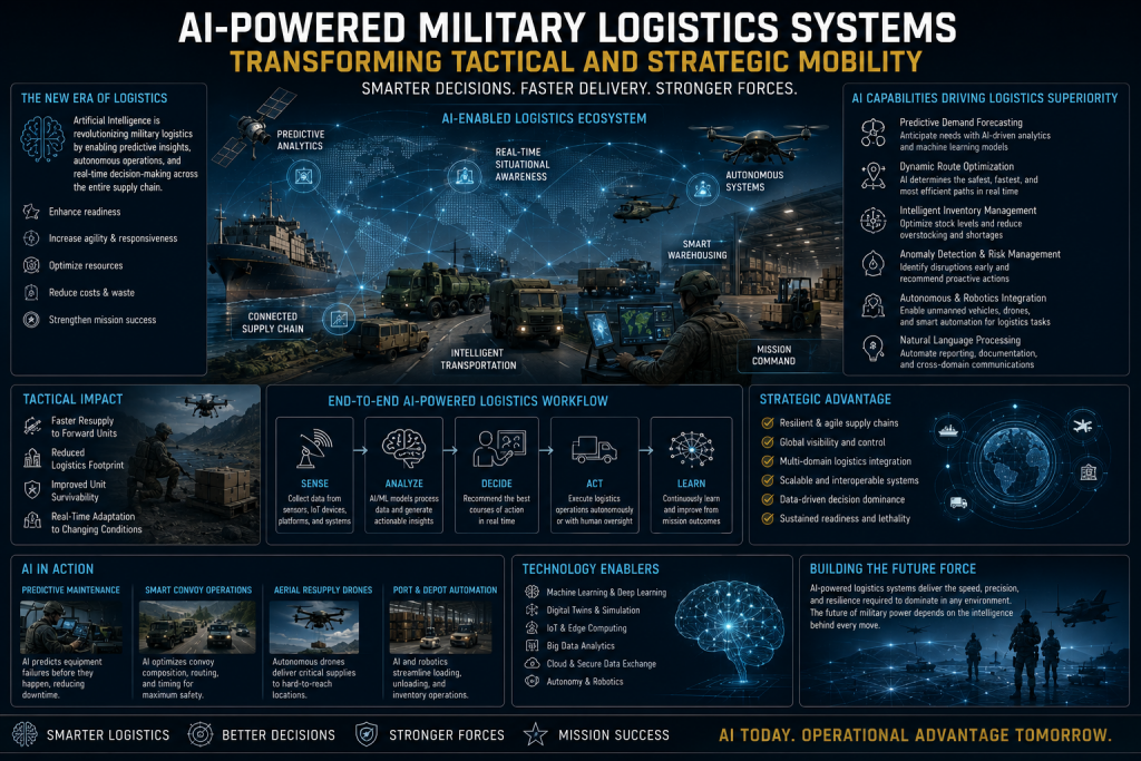 AI-Powered Military Logistics Systems Transforming Tactical and ...